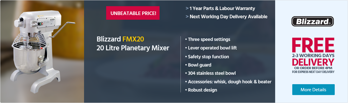 20 Litre Floor Standing Mixers | Food Mixers | CAS