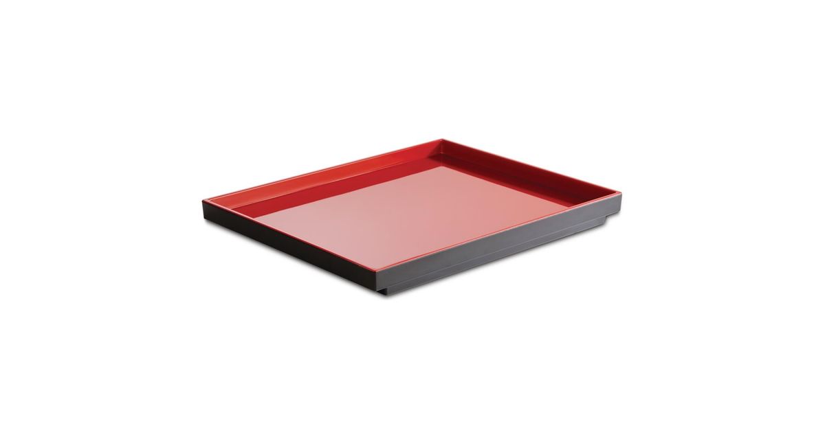 APS Asia+ DT775 Red Tray 1/2GN - Catering Appliance Superstore