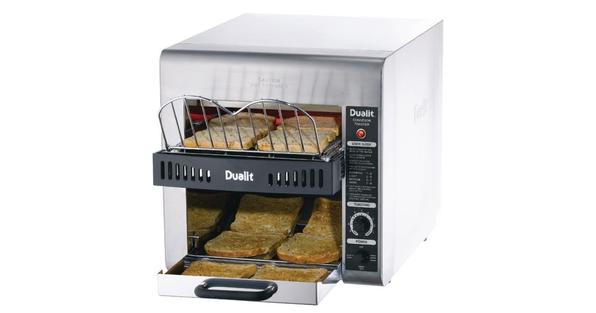 Dualit DCT2 Conveyor Turbo Toaster - Catering Appliance Superstore