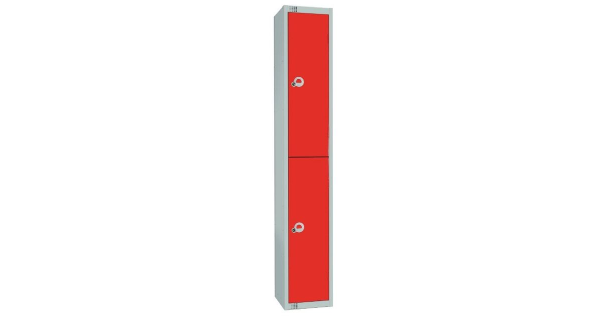 Elite Lockers W980-C Double Door Camlock Locker Red - Catering ...