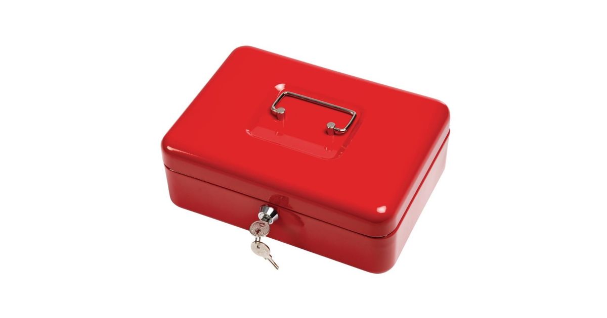 Phoenix Safewell CB0102K Cash Box 250 x 180mm - Catering Appliance ...
