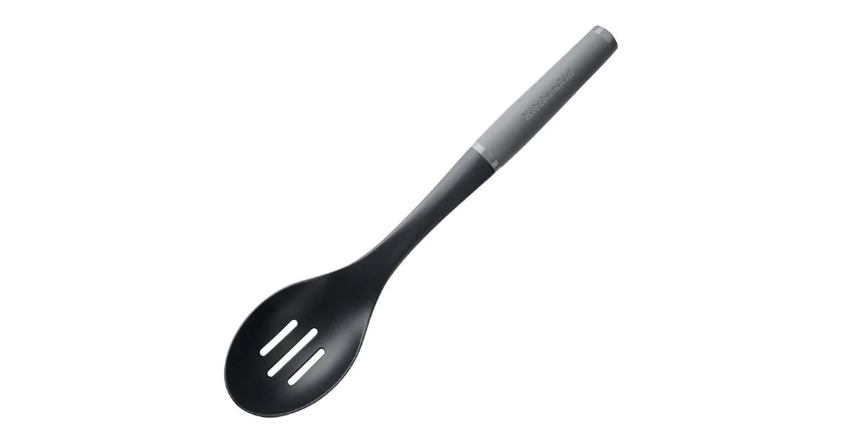 Kitchenaid HY552 Charcoal Grey Slotted Spoon - Catering Appliance ...