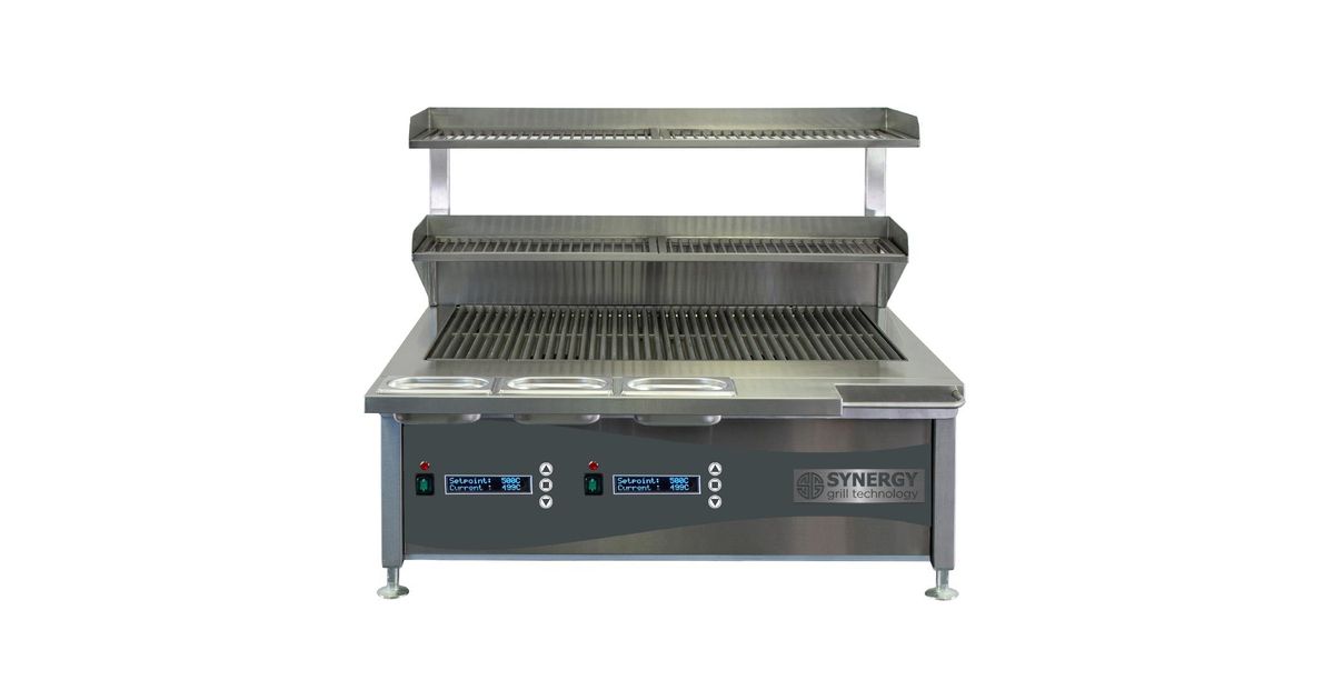 Synergy Grill ST900E Electric 905mm Wide Trilogy Chargrill - 3 Phase ...