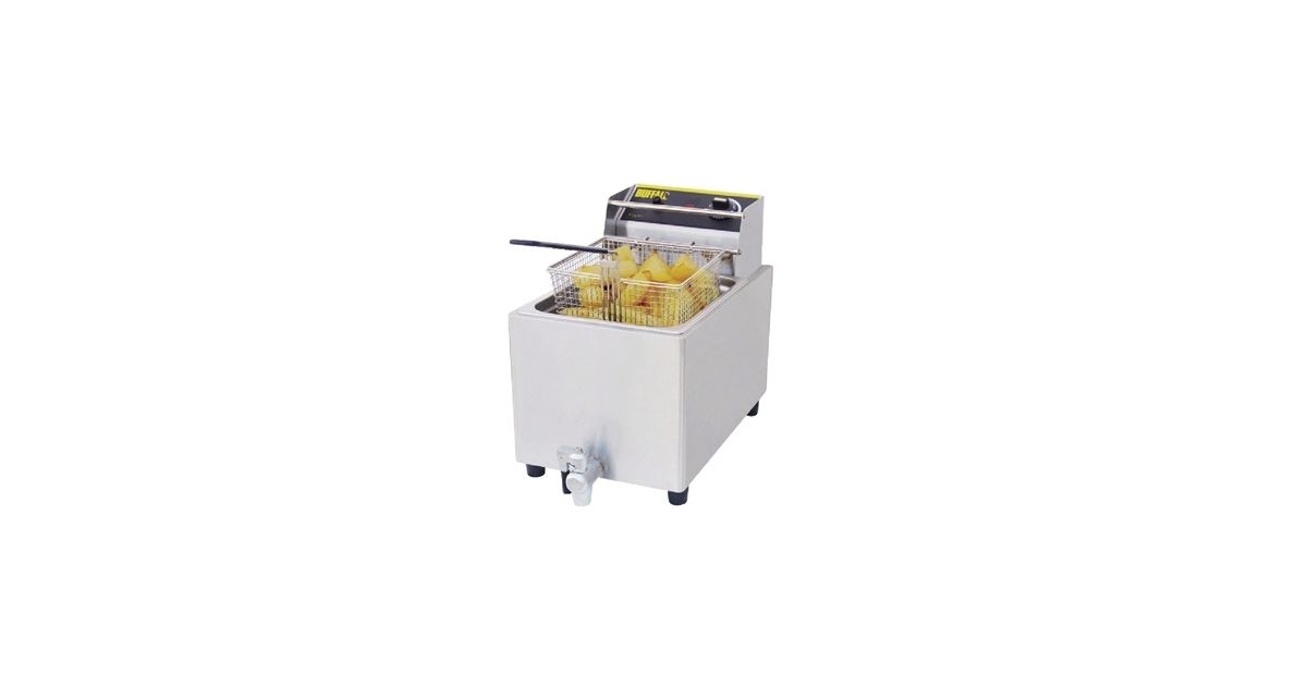 Buffalo L300 Single Fryer with Tap - Catering Appliance Superstore