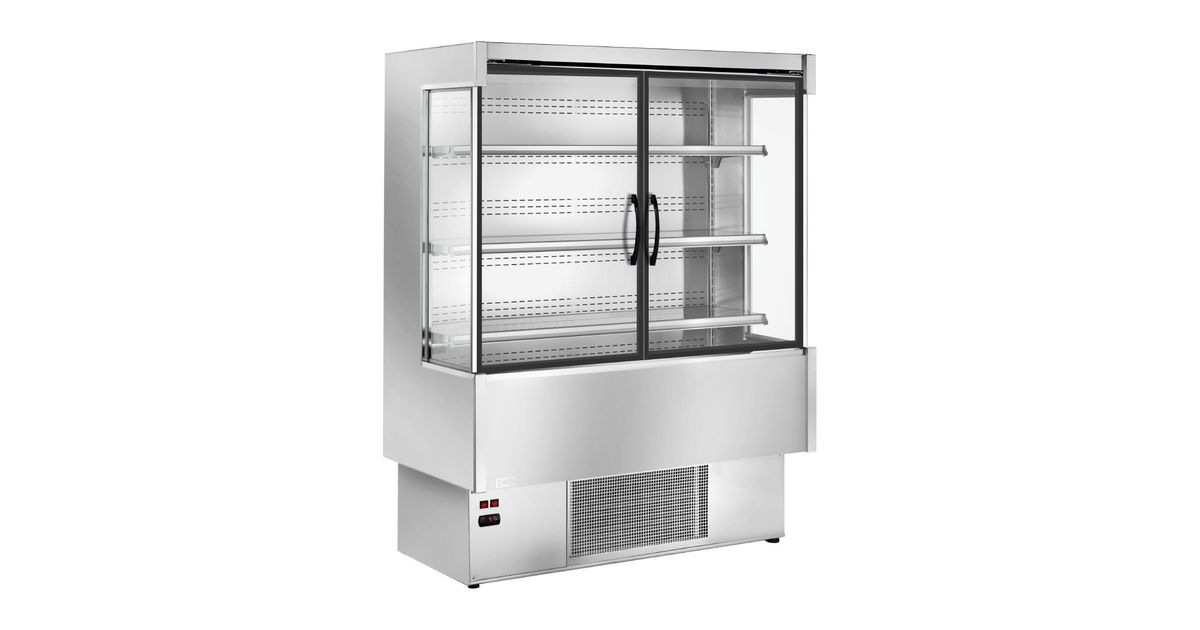 Zoin UA057-100 1000mm Wide Stainless Steel Multideck Display Fridge ...