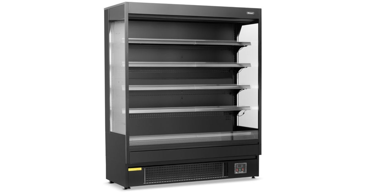 Blizzard BTD150BKV2 1520mm Wide Black Multideck Display Fridge With ...