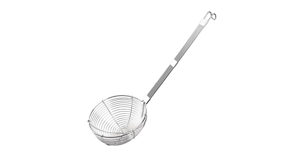 Vogue J708 Stainless Steel Vegetable Ladle 8 1/2" - Catering Appliance ...