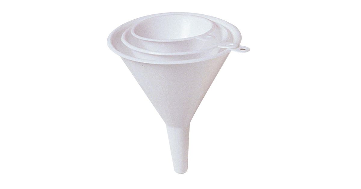 Chef Aid CU401 Funnels 65mm 80mm 100mm (Pack of 3) - Catering Appliance ...