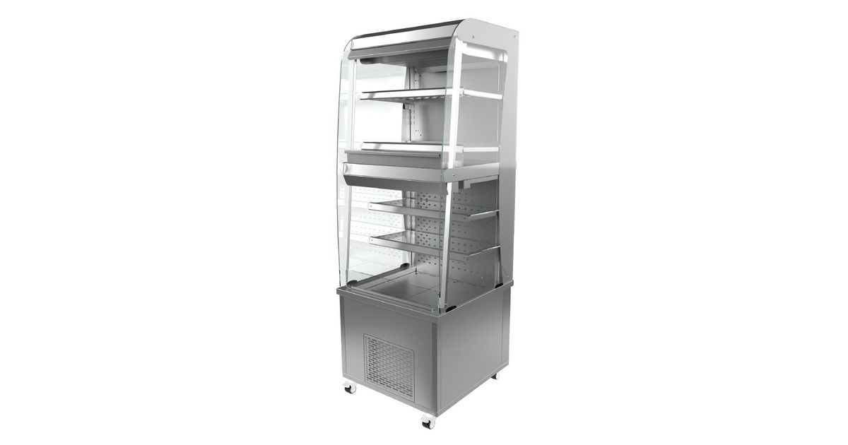 Moffat MHC1 650mm Wide Stainless Steel Hot and Cold Food Multideck ...