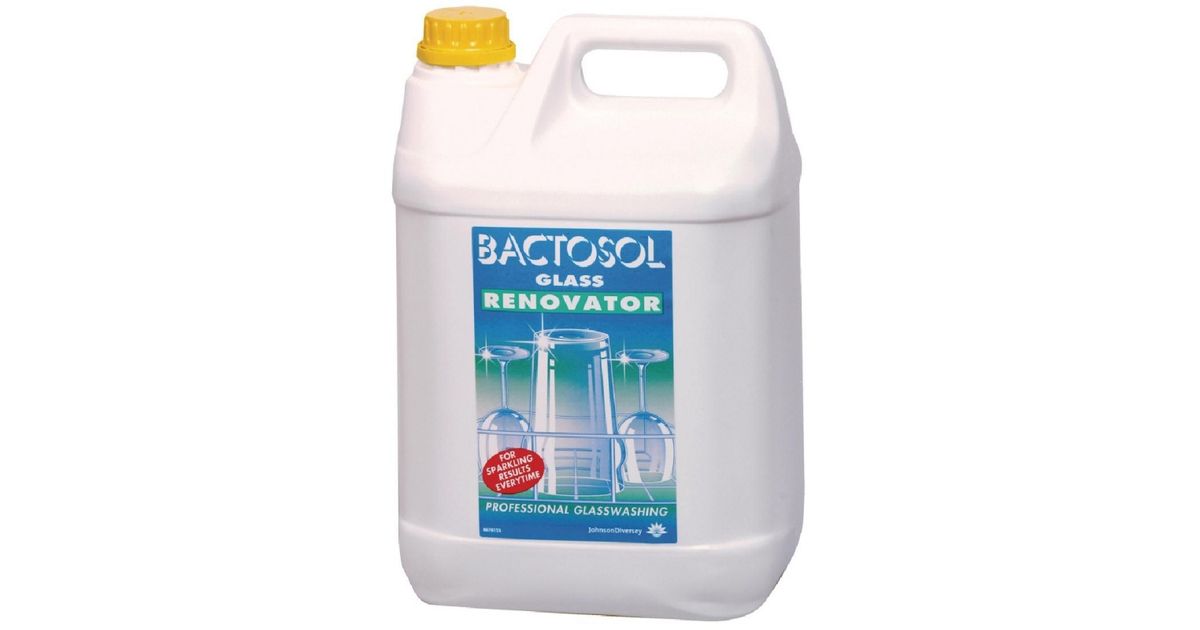 Bactosol CD754 Glass Renovator Concentrate 5Ltr (Pack of 2) - Catering ...