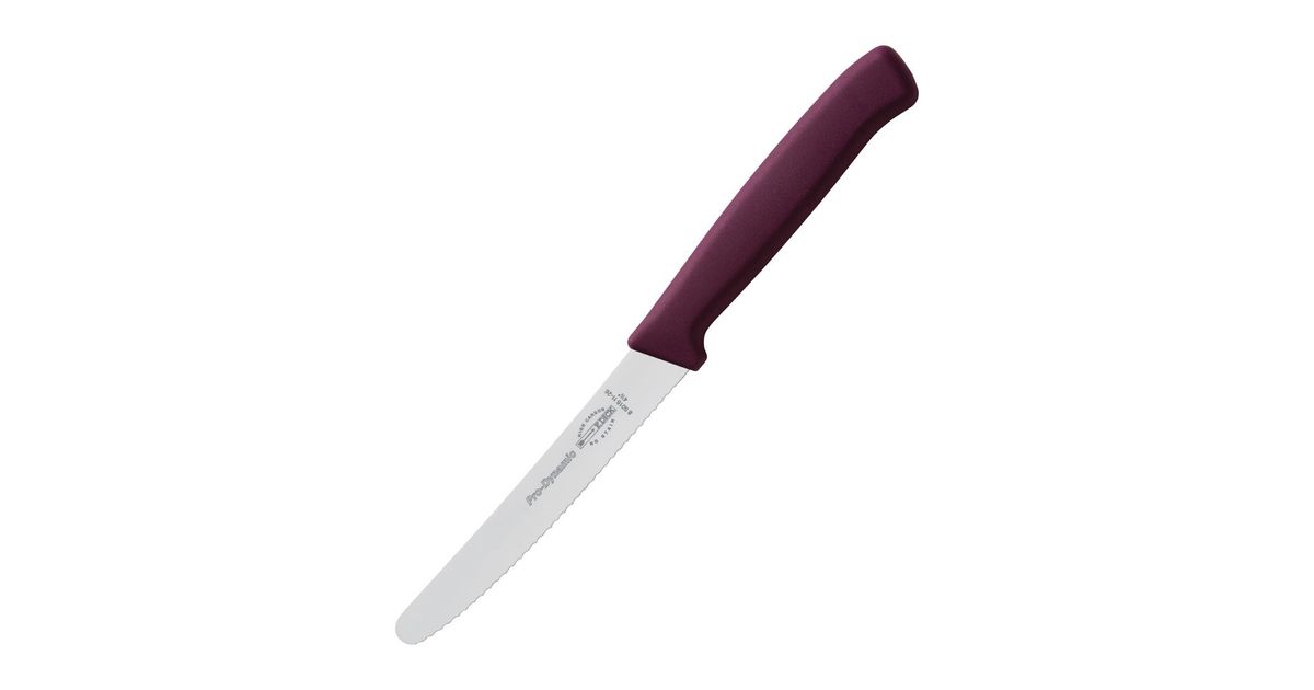 Dick Pro Dynamic CR158 Serrated Utility Knife Purple 4.3" - Catering ...