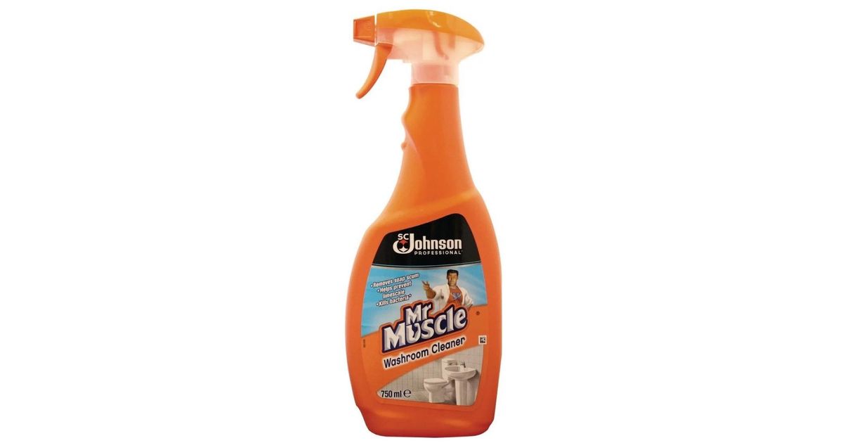 Mr Muscle GH493 Ready to Use Washroom Disinfectant Orange 750ml ...