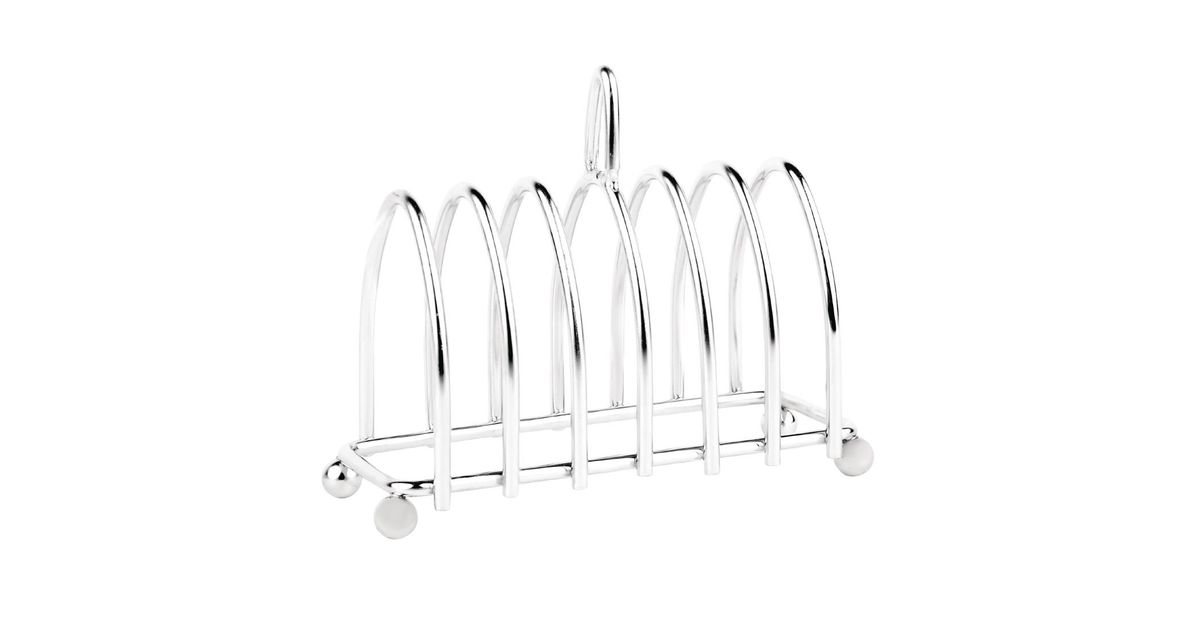 Olympia K394 Stainless Steel 6-Slot Toast Rack - Catering Appliance ...
