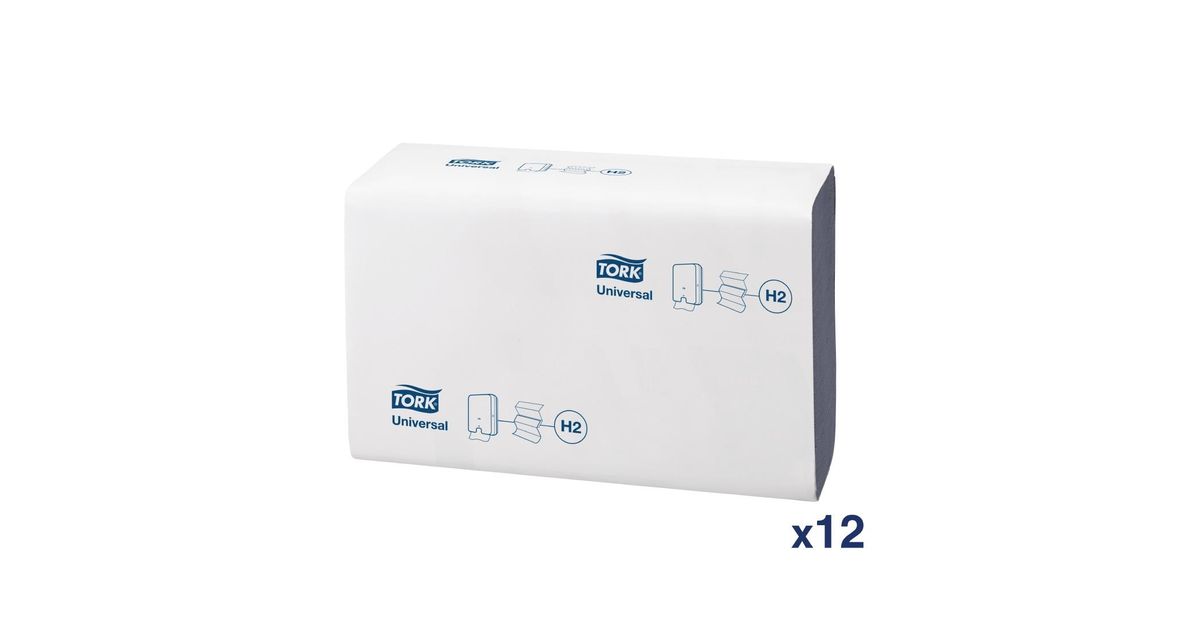 Tork Y038 Z Fold Paper Hand Towels Blue 1-Ply (Pack of 250 Sheets ...