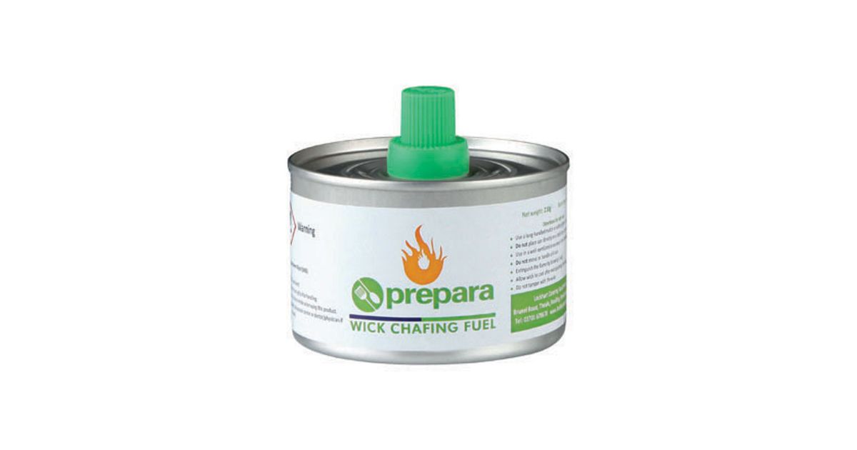 Prepara M0149 Fuel Tin With Wick 4 Hour (Pack of 24) - Catering ...