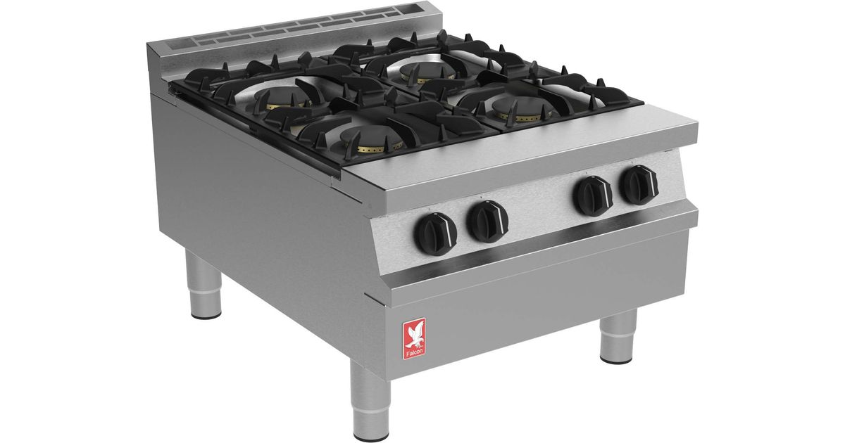 Falcon Dominator Plus G3124/N Natural Gas 4 Burner Hob - Catering ...