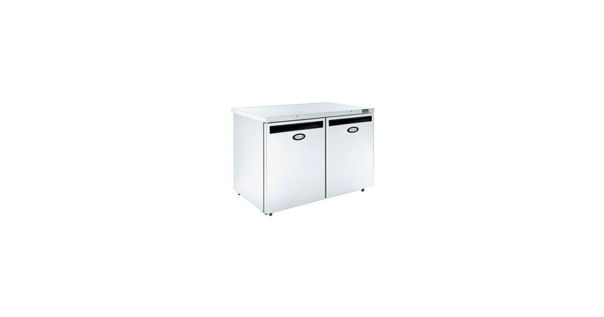 Foster HR360 360 Ltr Undercounter Double Door Stainless Steel Fridge ...