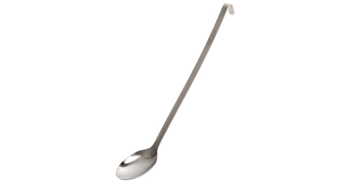 Vogue M967 Stainless Steel Long Plain Serving Spoon 470mm - Catering ...