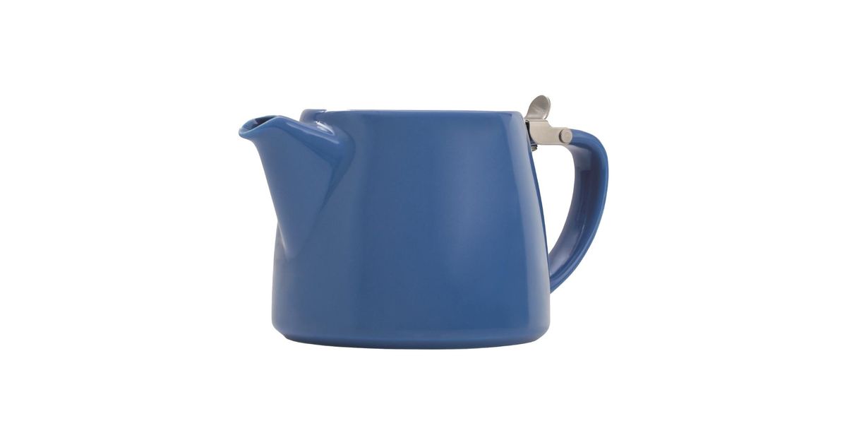 FORLIFE CX586 Stump Teapot Blue 410ml - Catering Appliance Superstore