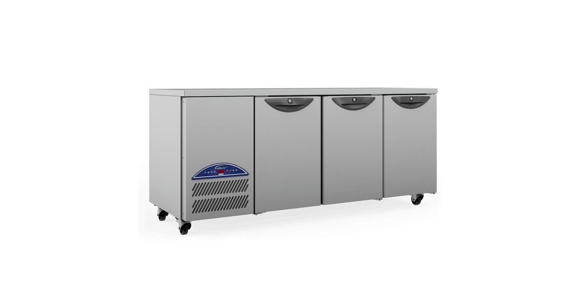 Williams Opal HO3U-SS 545 Ltr 3 Door Stainless Steel Refrigerated Prep ...