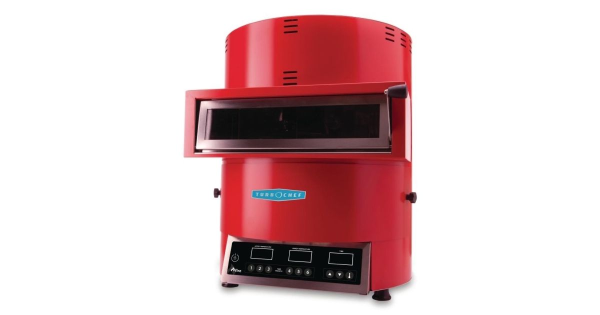 Turbochef FIRE-1PH Electric Countertop Single Deck Pizza Oven - Single ...