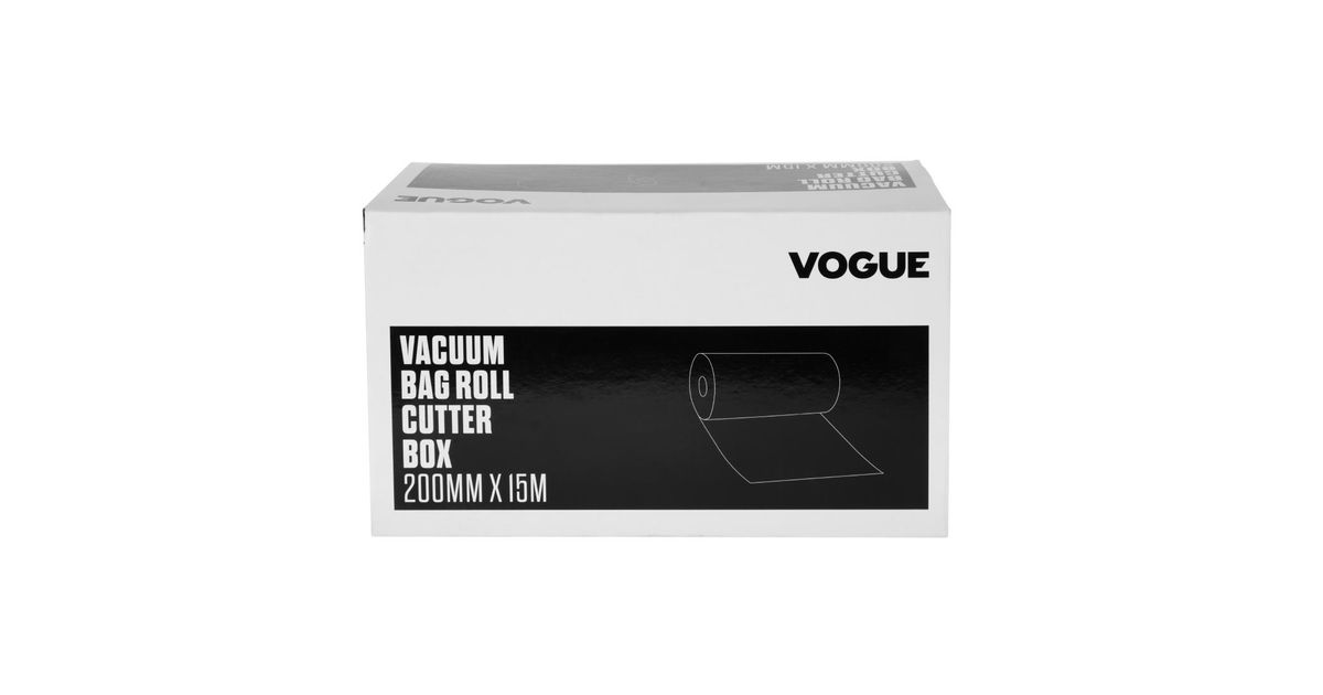 Vogue GF427 Vacuum Pack Roll with Cutter Box 15m - Catering Appliance ...