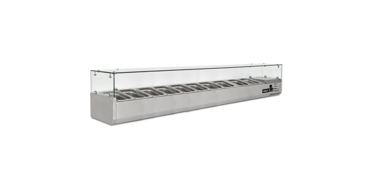 Blizzard TOP2000-14CR 10 x 1/4GN Refrigerated Countertop Food Prep ...