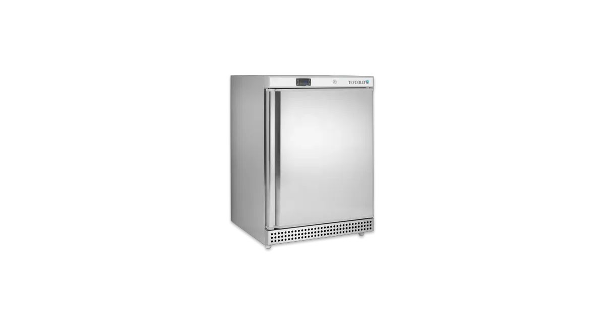 Tefcold UR200X1 129 Ltr Undercounter Single Door Stainless Steel Fridge ...