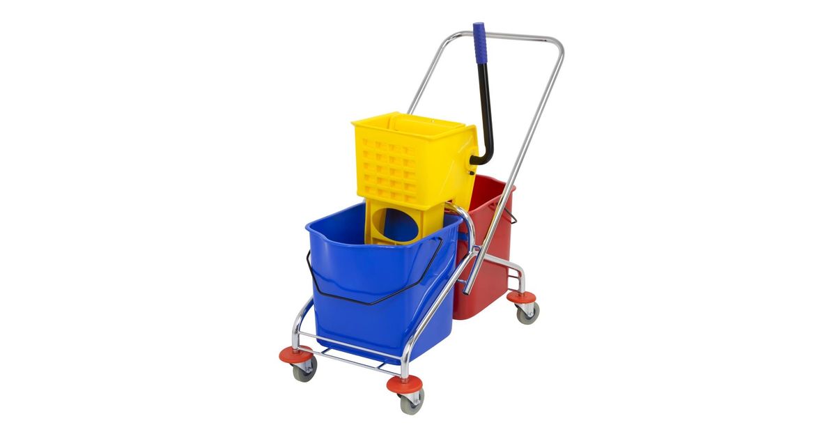 Jantex M880 Dual Bucket Mop Wringer with Frame - Catering Appliance ...