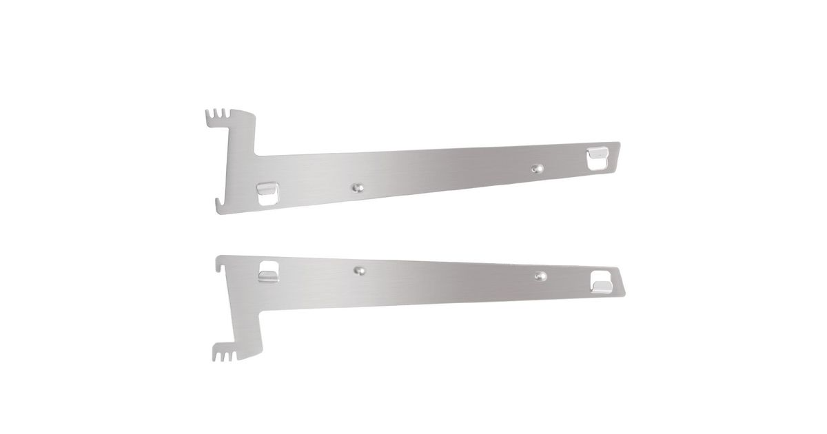Buffalo AK172 Left & Right Shelf Brackets - Catering Appliance Superstore