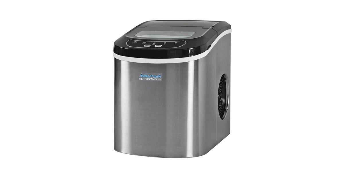 Arctica HEA653 Countertop Manual Fill Ice Machine (12kg/24hr ...