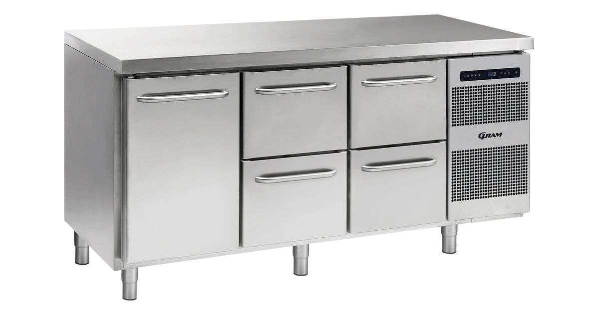Gram GASTRO K 1807 CSG A DL/2D/2D L2 506 Ltr 1 Door / 4 Drawer ...