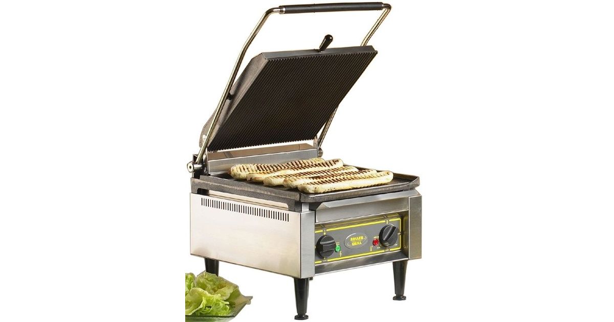 Roller Grill Professional PANINI XLE L Electric Single Contact Panini ...