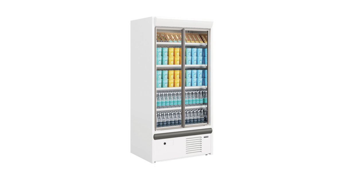 Tefcold GALAXY G10 FGD 1022mm Wide White Multideck Display Fridge With ...