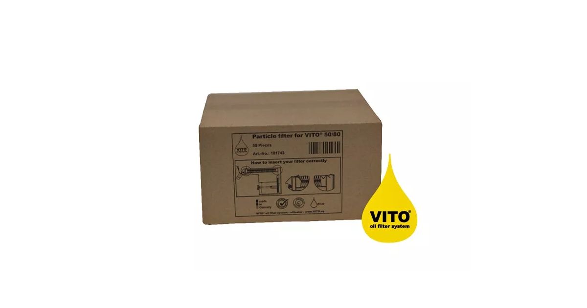 Vito VVM/VVL FILT Oil Filter Papers for Vito VM & VL (Pack of 50 ...