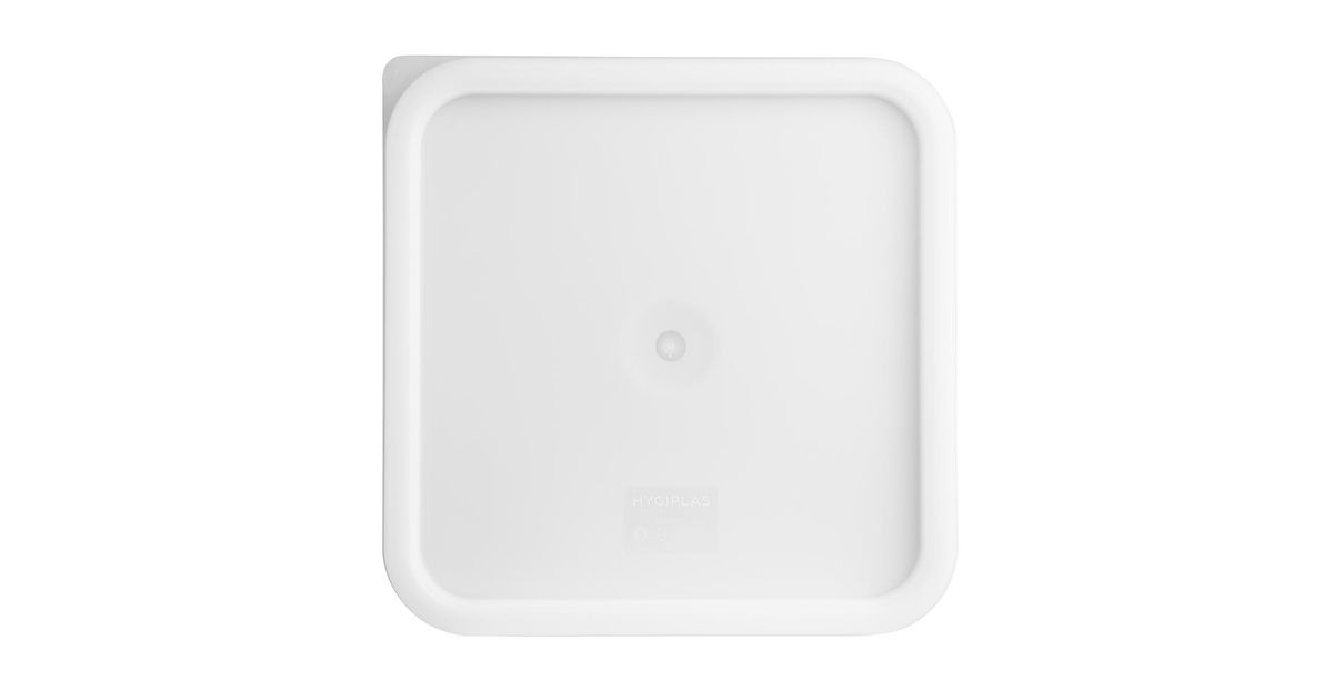 Hygiplas CF051 Square Measuring Container Lid White Large - Catering ...