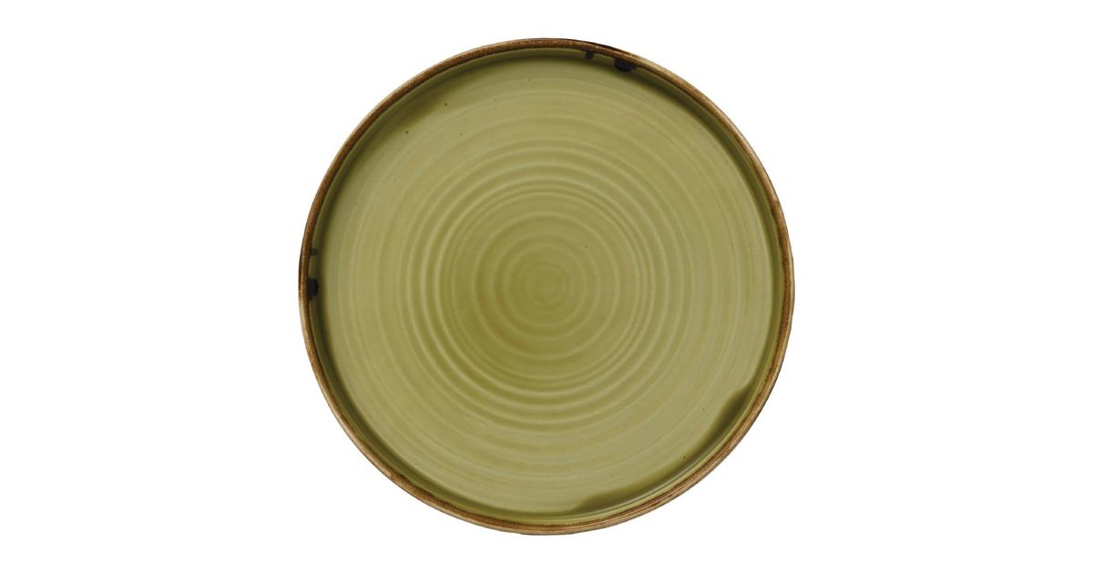 Dudson Harvest FE394 Walled Plates Green 220mm (Pack of 6) - Catering ...