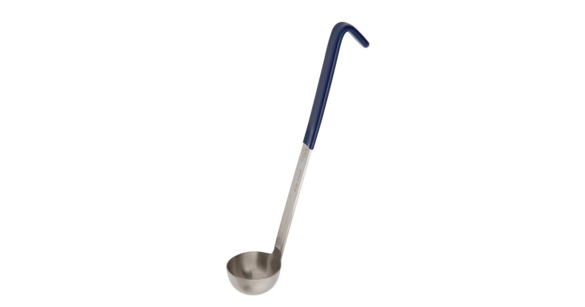 Vogue CD145 Heavy Duty Stainless Steel Colour Coded Ladle Blue 59ml ...
