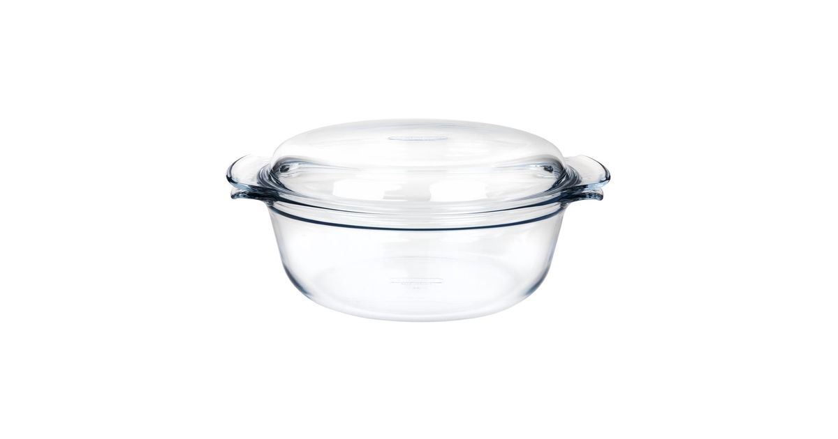 Pyrex P590 Round Glass Casserole Dish 3.75Ltr - Catering Appliance ...
