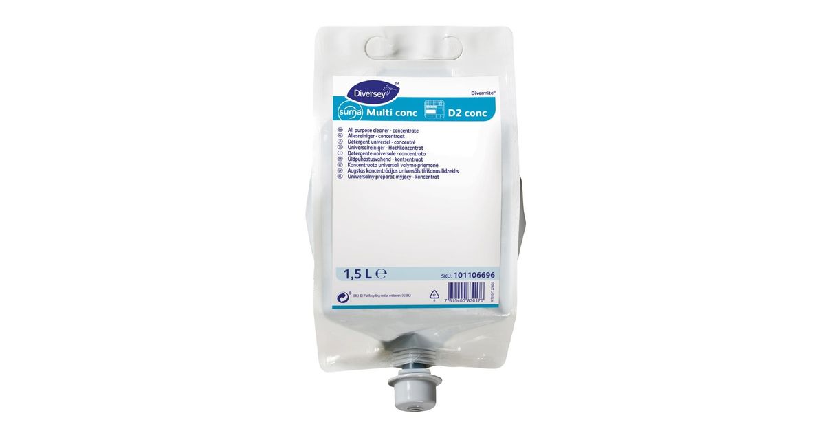 Diversey Suma CU690 Multi-Purpose Cleaner Concentrate 1.5Ltr - Catering ...