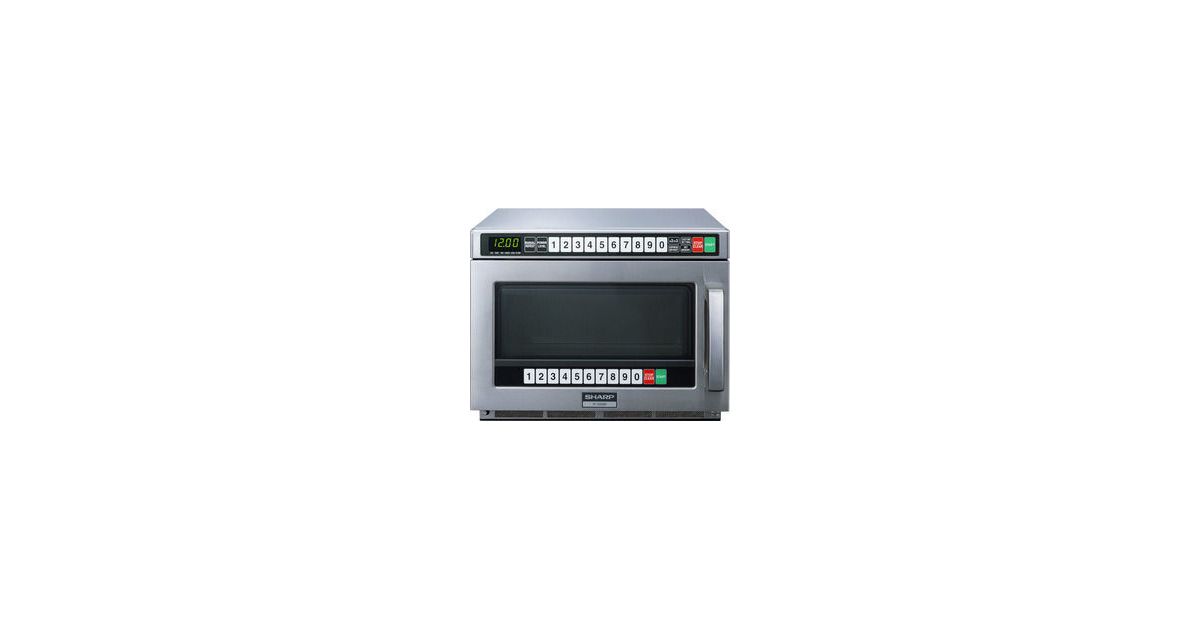 Sharp R1900M 1900w Commercial Microwave Oven - Catering Appliance ...