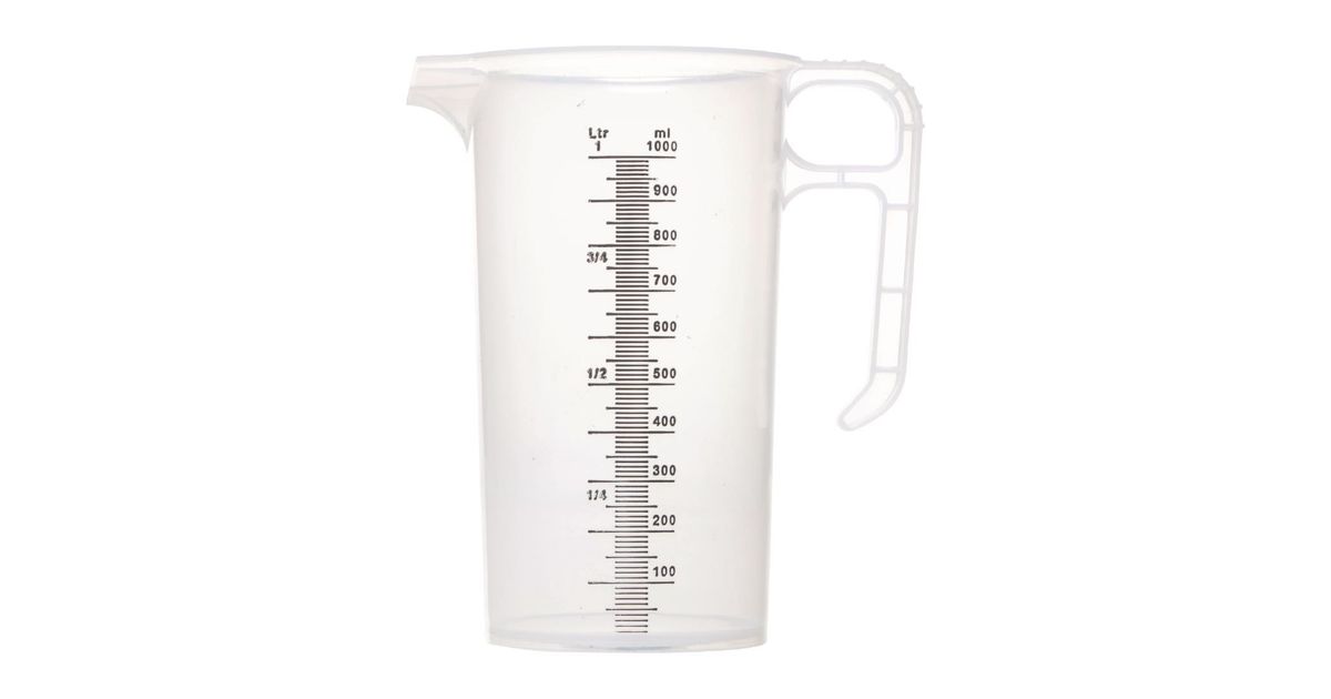 Pro-Measures FD326 Polypropylene Measuring Jug 1Ltr - Catering ...