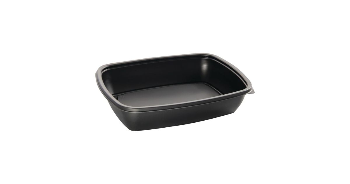 FastPac DE763 Medium Rectangular Food Containers 900ml (Pack of 300 ...
