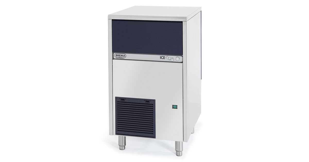 Brema CB425A/DP Automatic Self Contained Cube Ice Machine with Drain Pump (47kg/24hr) - Catering ...