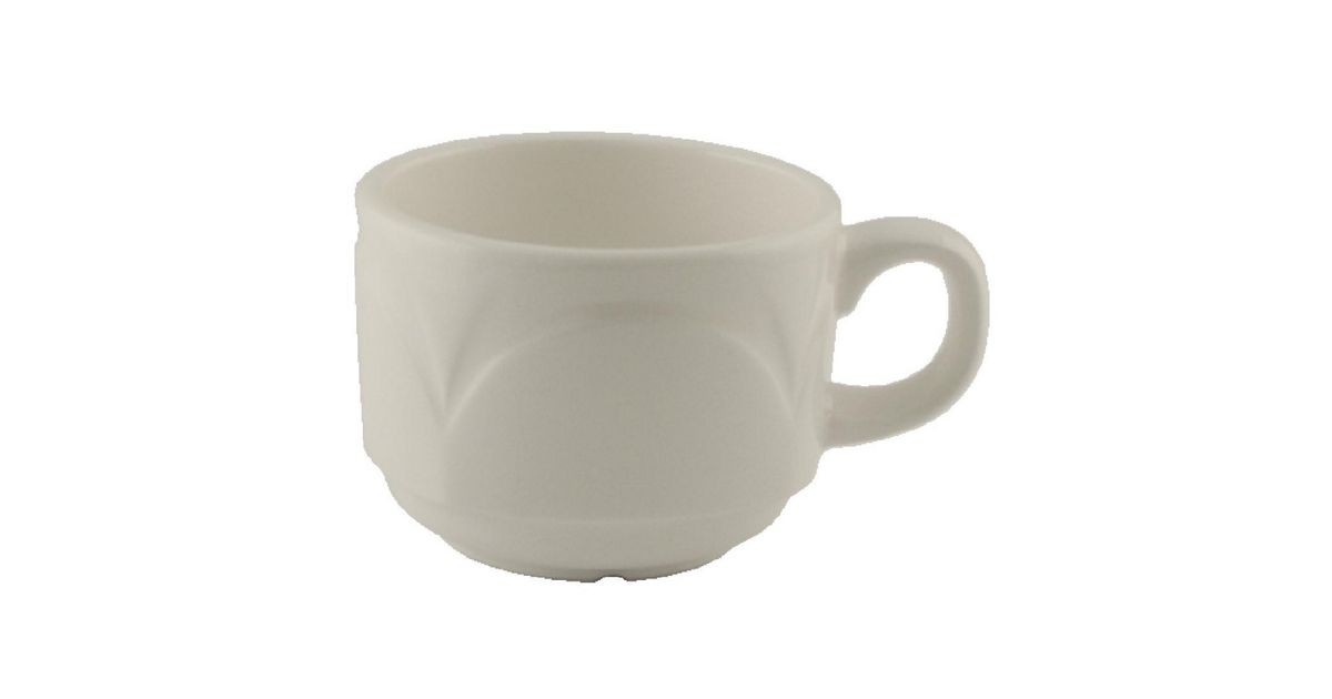 Steelite Bianco V8239 Stacking Cups 212ml (Pack of 36) - Catering ...