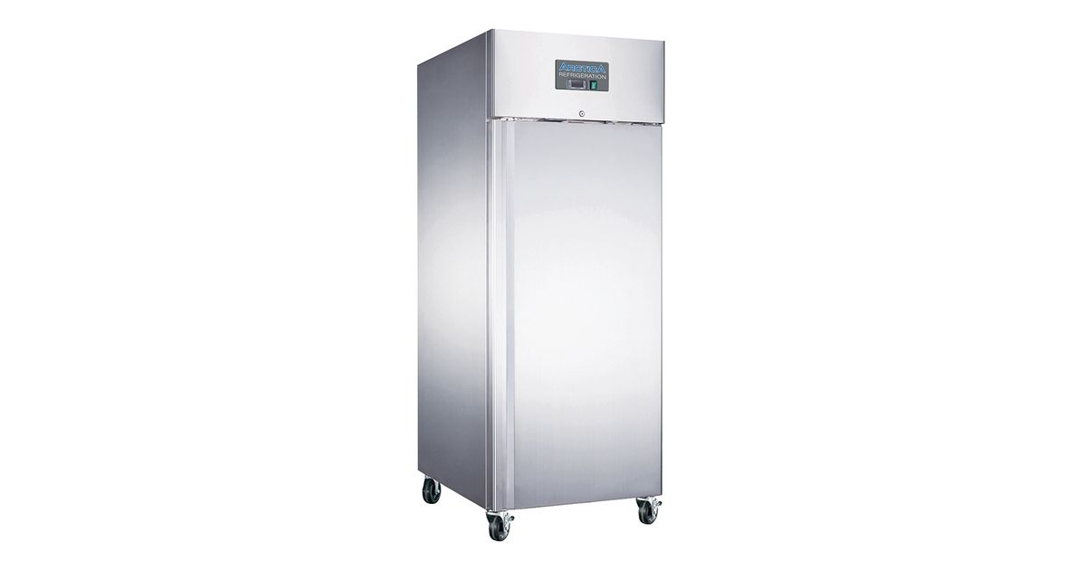 Arctica HEF136 Medium Duty 600 Ltr Upright Single Door Stainless Steel ...