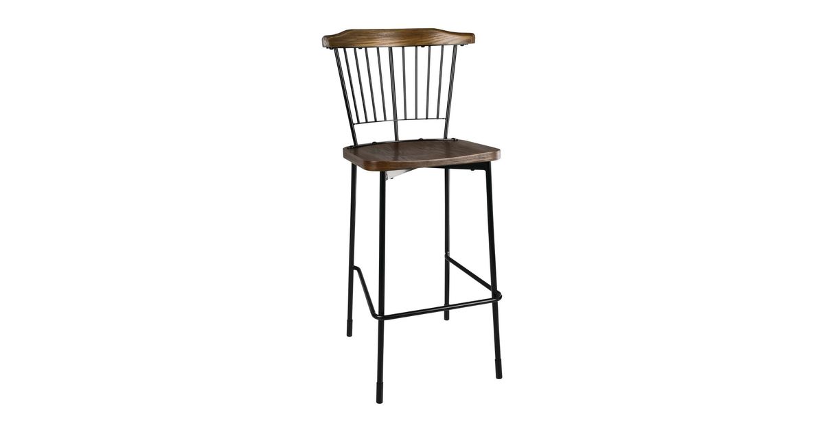 Bolero Scandi FB873 High Stools Black (Pack of 2) - Catering Appliance ...