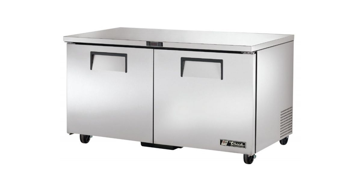 True TUC-60-HC 439 Ltr Undercounter Double Door Stainless Steel Fridge ...