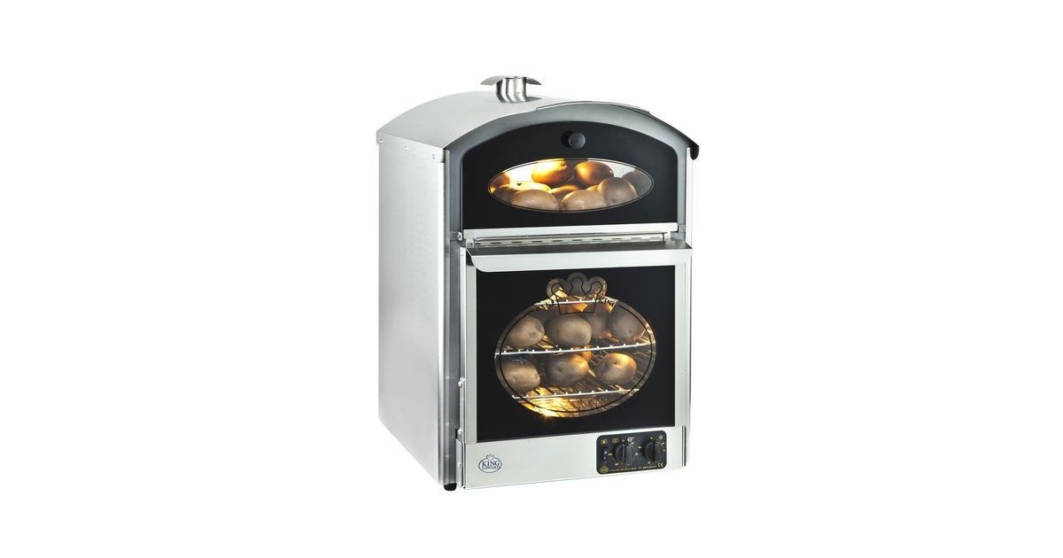 King Edward Bake-King B-K/SS Potato Oven In Stainless Steel - Catering ...