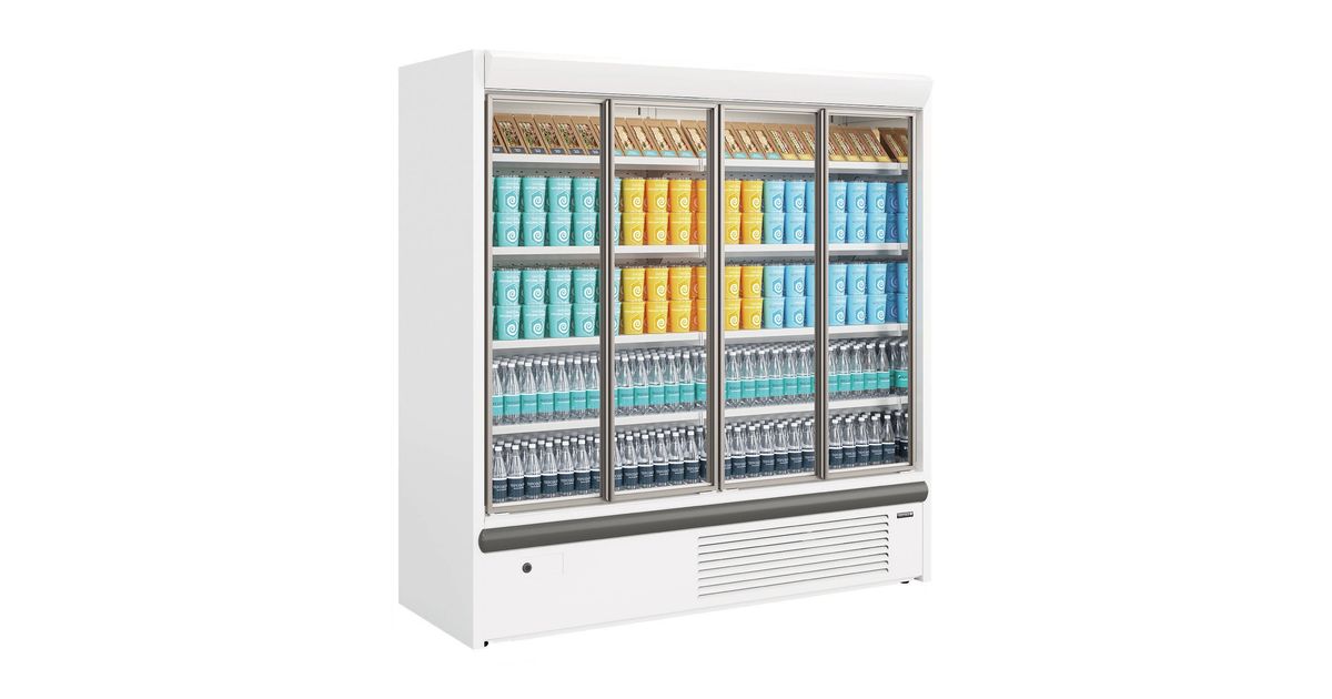 Tefcold GALAXY G20 FGD 1959mm Wide White Multideck Display Fridge With ...